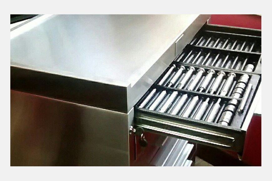 Bandejas para punzones - Sidisa - Ingeniería y Construcción sobre acero inoxidable o hierro